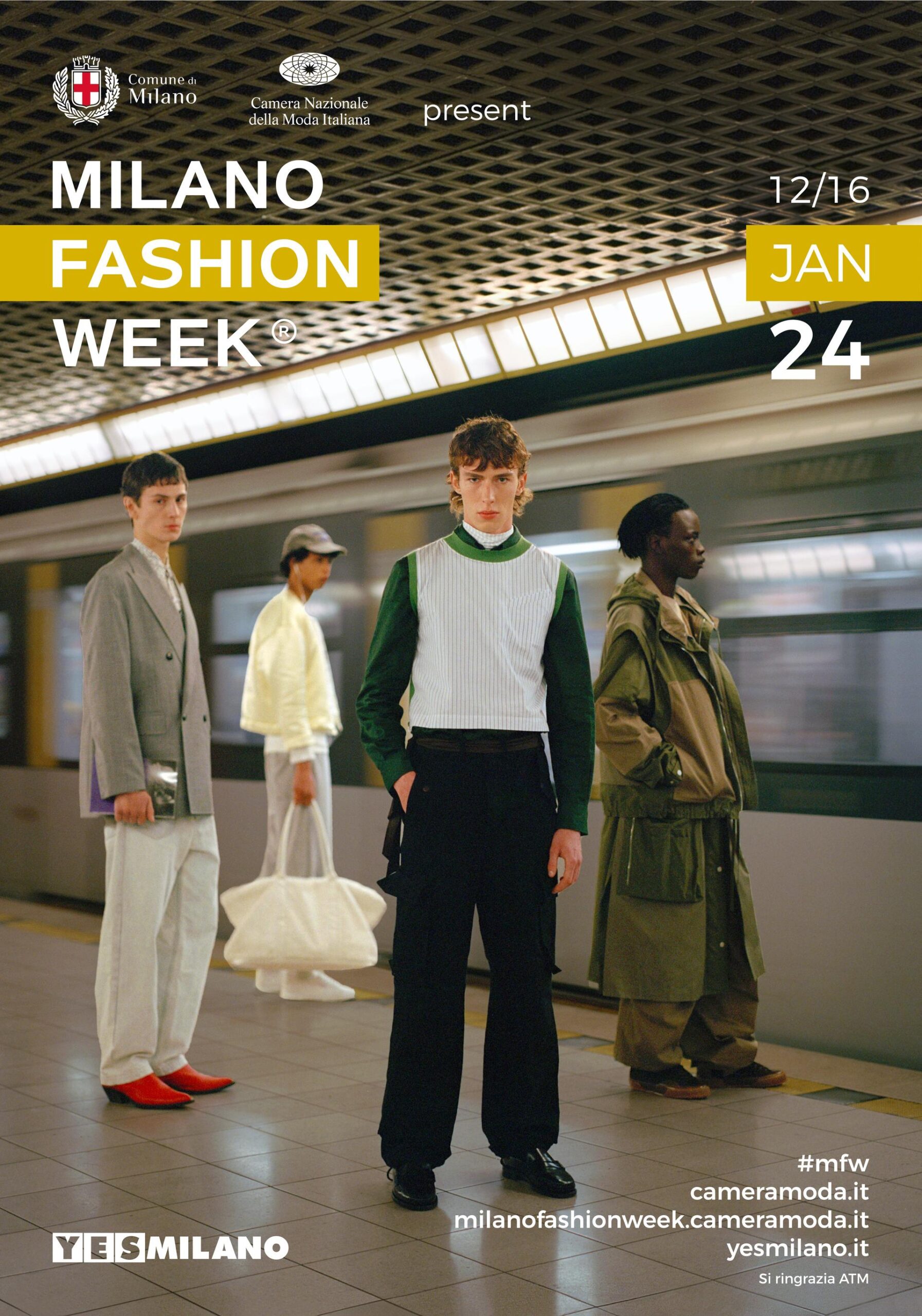 Al via la Milano Fashion Week Men’s Collection, 5 giorni di sfilate ...